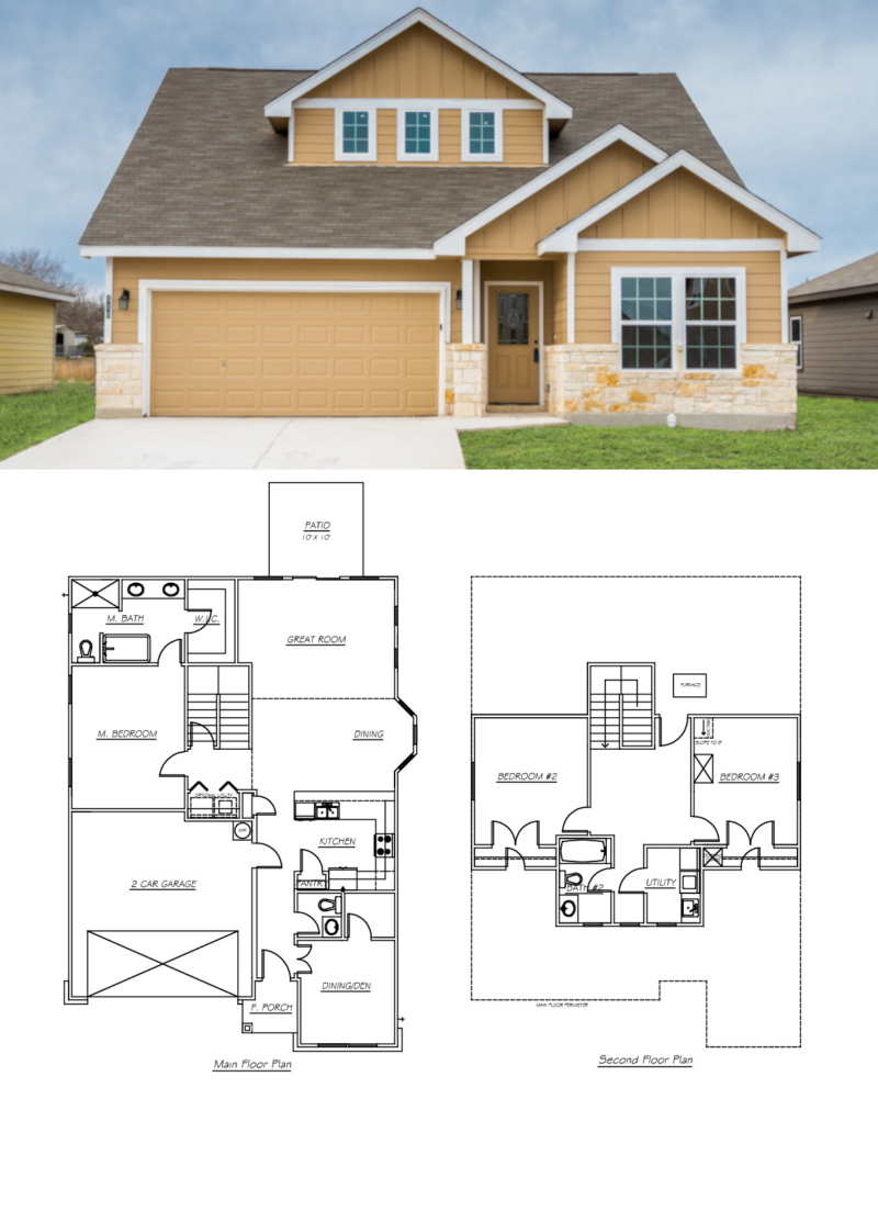House Plans - New Homes San Antonio Texas - Olin Johnson Homes